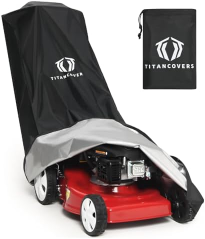Amazon.com : Lawn Mower Cover - Waterproof, Premium Heavy Duty ...
