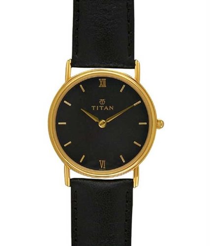 Titan Classique Analog Black Dial Men's Watch-NB1006YL10 : Amazon.in ...