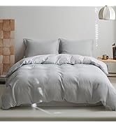 Simple&Opulence Double Duvet Cover Set, 100% Pure Cotton Premium Hotel ...