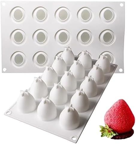 Amazon.com: OCPO Kitchen 3D Raspberry Silicone Mold for Baking Mousse ...