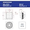 Amazon.com: iLiving ILG8SF10V - 10" Wall Mounted Exhaust Fan ...