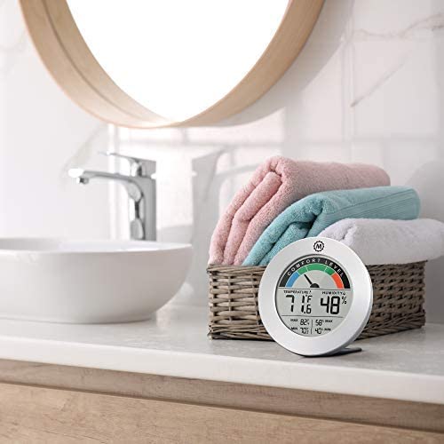 Marathon Comfort Index Thermo-Hygrometer (Color – Silver) – Indoor ...