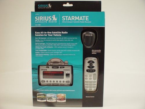 Amazon.com: SIRIUS Starmate Receiver with Car Kit ST1R : Electronics