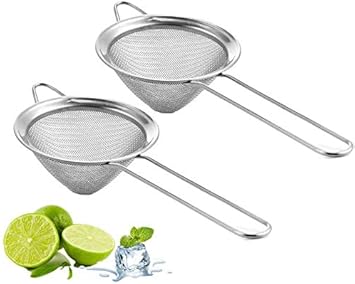 Amazon.com: Fine Mesh Strainer For Bar -Stainless Steel Conical ...