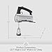 Amazon.com: Breville Handy Mix Scraper Hand Mixer, Silver, BHM800SIL ...