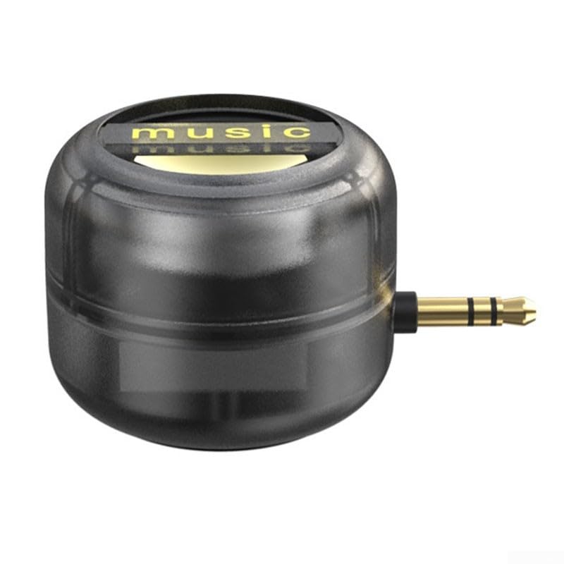 Besttoolifes Portable Mini Hi-Fi Speaker 9x9x9cm Rechargeable Compact ...