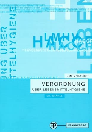 Amazon.com: Verordnung über Lebensmittelhygiene. LMHV und HACCP ...