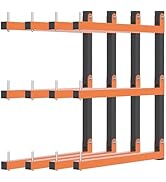 Amazon.com: Lumber Rack Wall-Mounted Lumber Storage Rack, Heavy Duty ...