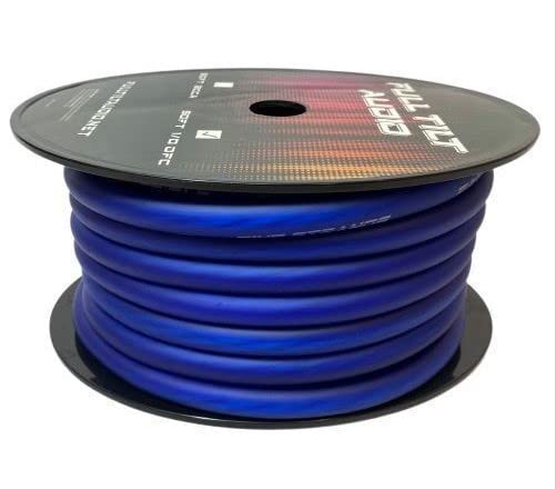 Amazon.com: Full Tilt Audio 1/0 Gauge AWG Tinned OFC Pure Copper Power ...