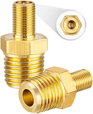 Amazon.com: GODESON Air Inflator Adapter,1/4 NPT (m) to Standard ...