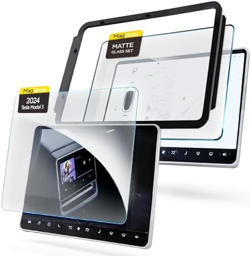 Amazon.com: Matte Screen Protectors for Tesla Model 3 Highland (2024 ...