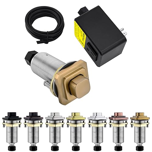 Snapklik.com : BESTILL Sink Top Air Switch Kit For Garbage Disposal