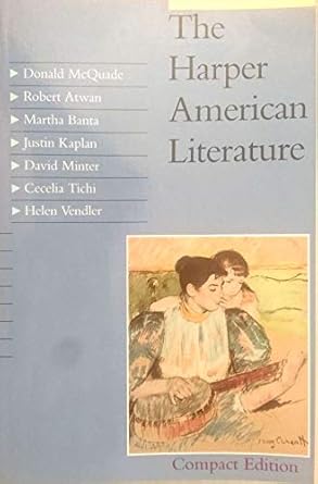 Buy The Harper American Literature Book Online at Low Prices in India ...