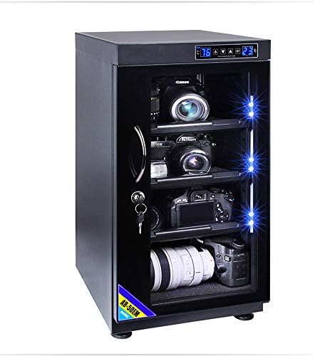 Spolehli Dry Cabinet Camera Digital Control Dehumidifier 55L Electronic ...