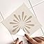 Alwayspon Tile Sticker, 25PcsX15cm/6inch Beige Self Adhesive Stick on ...
