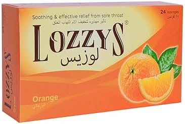 Lozzys Orange Lozenges, Fast Effective Relief from the Symptoms of Sore ...