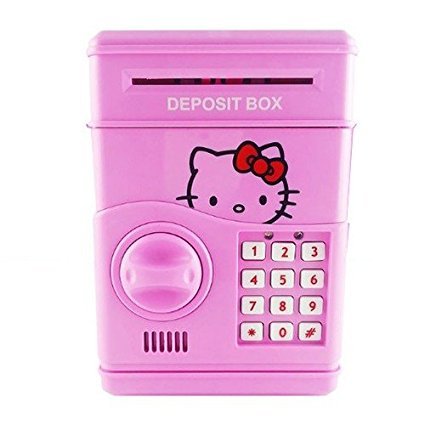 Gift Ark Electronic hello kitty safe : Amazon.in: Toys & Games
