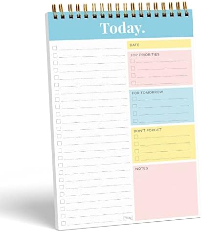 Amazon.com : Sweetzer & Orange Daily & Weekly To Do List Notepad ...