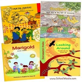 NCERT Class 3 Book Set (Rimjhim, Marigold, Looking Around and Maths ...