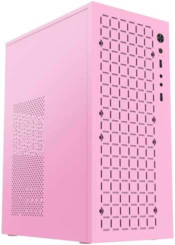 PINK/matx case,itx case,High Airflow Micro ATX PC Case, Support MATX ...