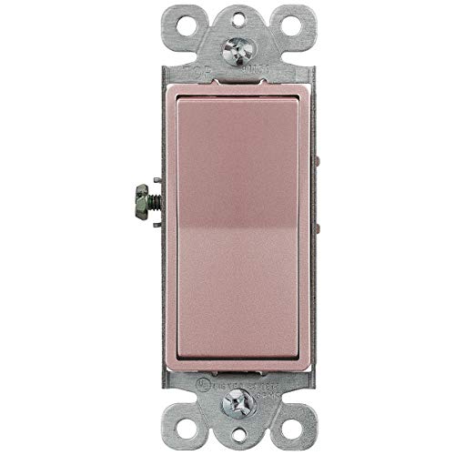 Snapklik.com : ENERLITES Elite Series Decorator Paddle Rocker Light Switch