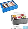 Amazon.com: Tragaomx Cold Food Buffet Ice Serving Tray Cooled Condiment ...