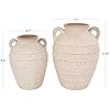 Amazon.com: Deco 79 Ceramic Decorative Vase Textured Centerpiece Vases ...