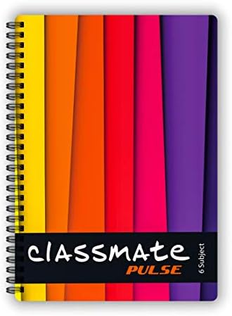 Classmate Pulse Spiral Notebook - Single line, 300 Pages, Wiro, 240mm x ...
