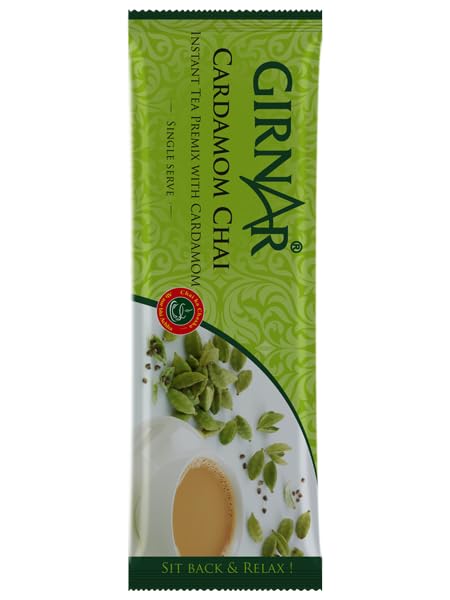 Girnar Instant Tea Premix With Cardamom (25 Sachets) : Amazon.in ...