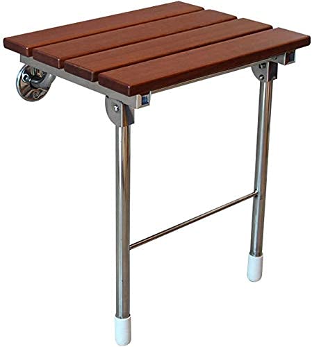 Buy Shower Stool Wall ed 150kg Folding Wooden Bath Stool Wall ed Shower ...