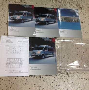 2010 MERCEDES BENZ Sprinter Truck Diesel Owners Operators Owner Manual ...