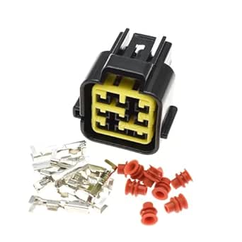 Amazon.com: ImBros 1/5/10/20Kits 9 Pins Way Female Male Waterproof ...