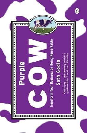 Purple Cow Paperback by Seth Godin English Book Latest Edition : Seth ...