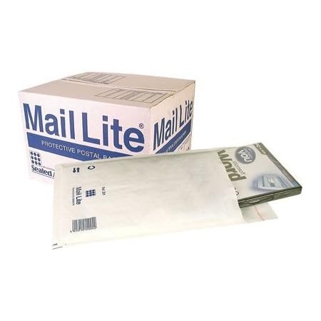 Mail-Lite H/5 H5 - 270 x 360mm Sealed Air Mail Lite White Padded ...