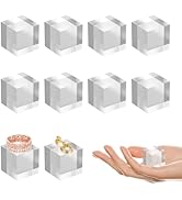 Amazon.com: SAMYUCHO Acrylic Base Stand 4 Pieces Acrylic Blocks for ...