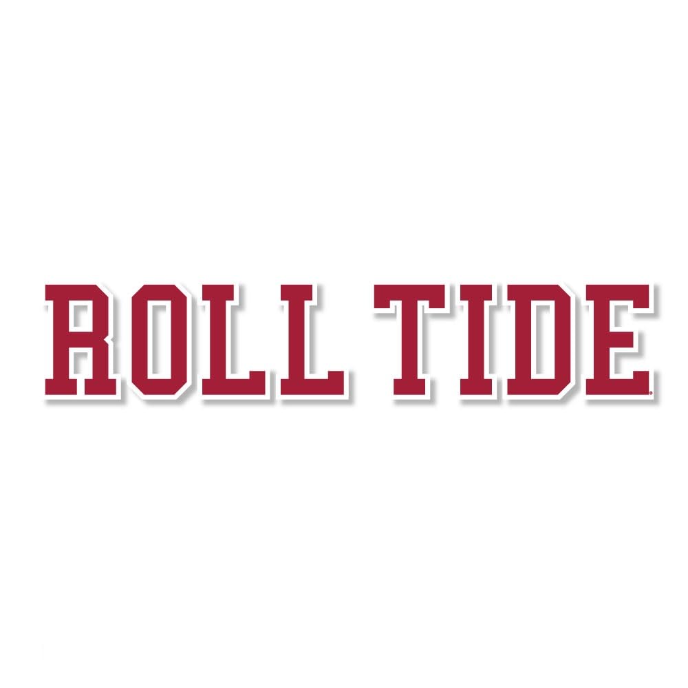 Amazon.com: Generic Alabama ROLL TIDE Logo Vinyl Decal (6.5 Inch ...