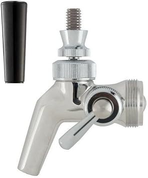 Amazon.com: Forward Sealing Beer Faucet Flow Control Stainless Steel ...