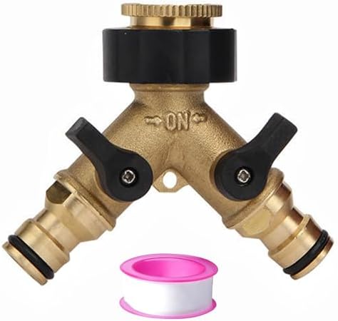 XPendHoze Garden Hose Splitter 2 Way, Double Hose Connector, Y Valve ...