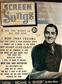 Screen Songs Magazine ~ February, 1947 (Vol. 2, No. 1): Burton N. Levey ...
