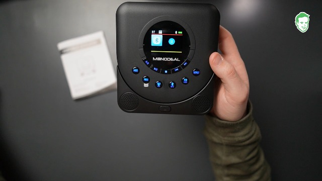 Watch Demo of the MONODEAL 9 in 1 Portable CD Player on Amazon Live