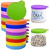 Amazon.com: Oui Lids - 8 Pack Reusable Silicone Jar Lids for Yoplait ...