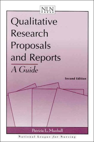 Qualitative Research Proposals and Reports: A Guide: . (Nln Press Series): 9780763711719 ...