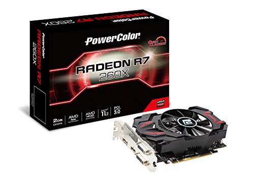 PowerColor R7 260X 2 GB GDDR5 Graphics Card AXR7 260X 2GBD5-DHV4E/OC ...