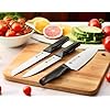 Amazon.com: ASETY Knife Set, 15 PCS Kitchen knife Set with Bulti-in ...