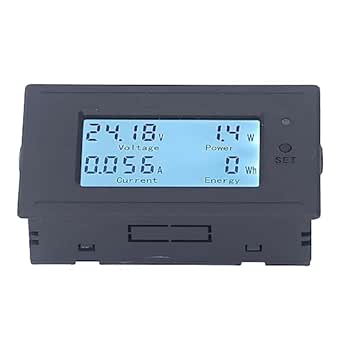 LCD Current Meter DC6-200V Battery Capacity Monitor Multifunctional ...