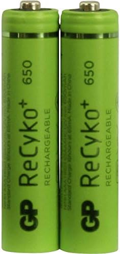 GP Batteries ReCyko 650 AAA İnce Kalem Ni-Mh Şarjlı Pil, 1.2 Volt, 4'lü ...