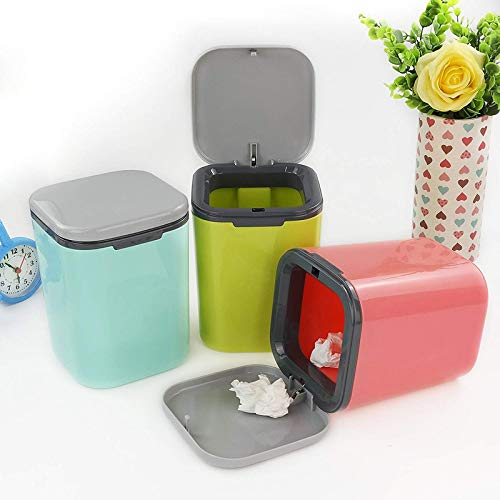 Sonani Table Dustbin Sundries Barrel Storage Tank Desktop Garbage ...