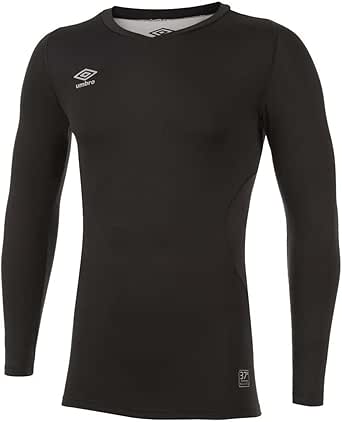 Umbro Mens Elite V Neck Base Layer Top at Amazon Men’s Clothing store