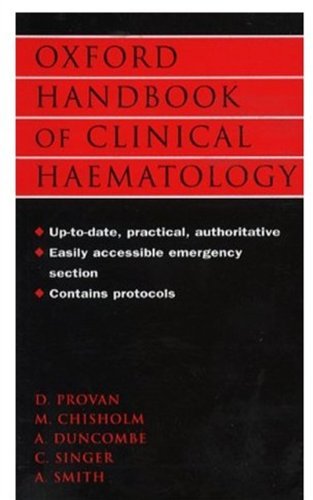 Oxford Handbook of Clinical Haematology: 9780192629036: Medicine ...