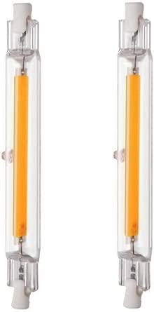 JZLBBC 2 Pcs R7S LED 78mm Lamp R7S LED Bulbs 118mm COB 20W 110V 10W ...